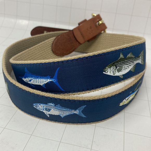 Vintage | Accessories | Vintage 9s Nwot 38 Fish Belt Boat Yacht Club ...